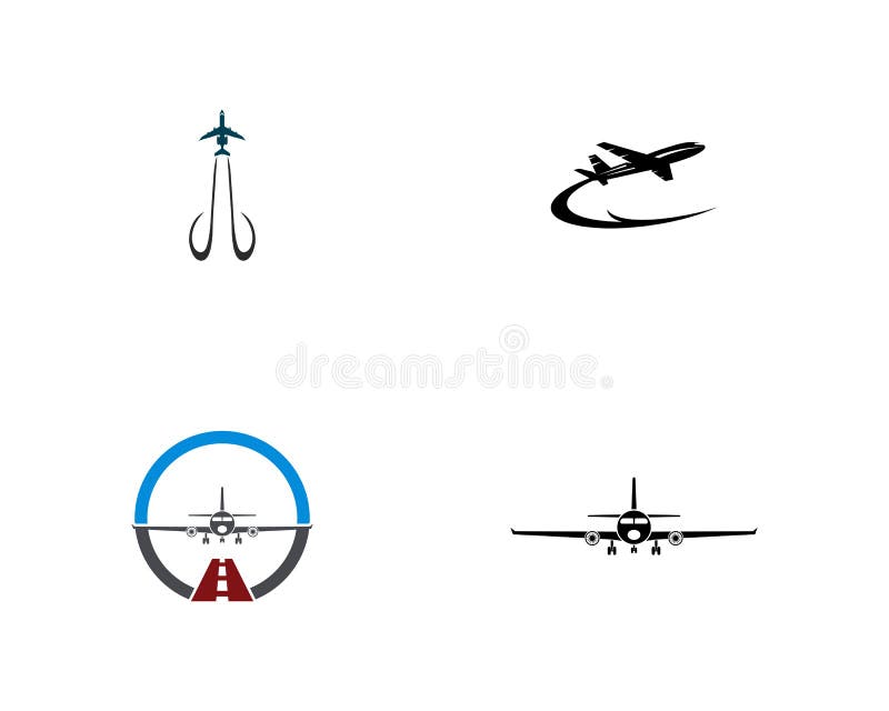 Illustration Simple De Logo D'avions Illustration Stock - Illustration ...