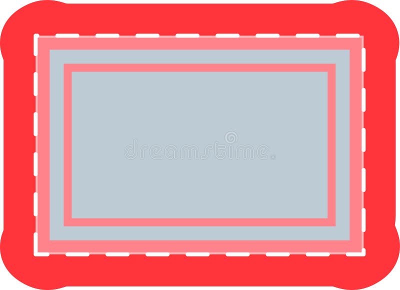 Colorful Simple Emblem Mark Stock Vector - Illustration of simple ...