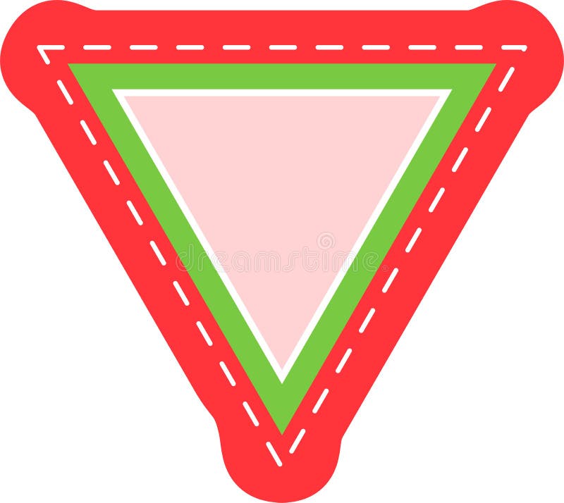 Colorful Simple Emblem Mark Stock Vector - Illustration of award ...