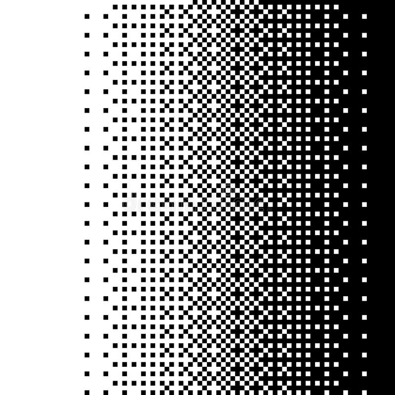 Illustration of Simple Pixel Art, Gradation from Black To Transparent ...