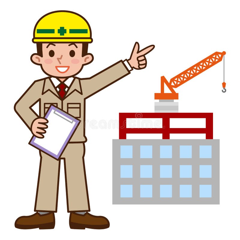 Illustration of an Supervisor Pushes a Donkey Stock Vector ...