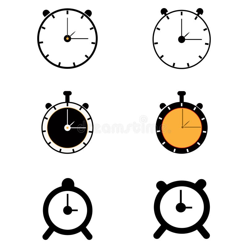 Clock Variations Stock Illustrations – 344 Clock Variations Stock ...