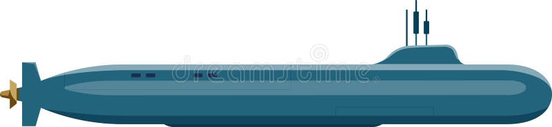 Illustration of a Sleek, Modern Submarine Showcasing Advanced Design ...