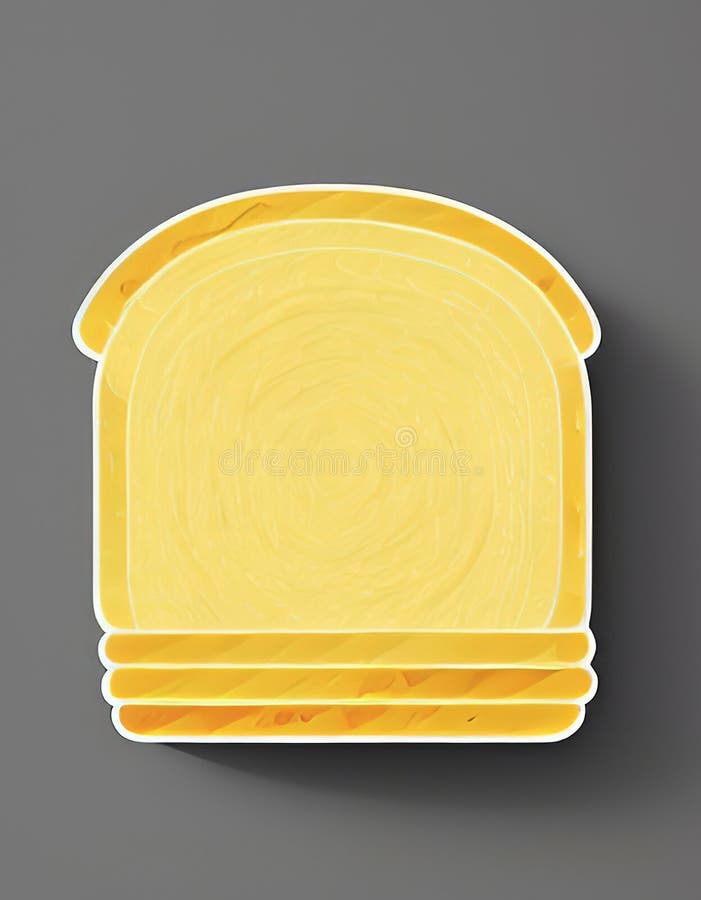 Illustration of Slices a Bread Isolated Stock Illustration ...