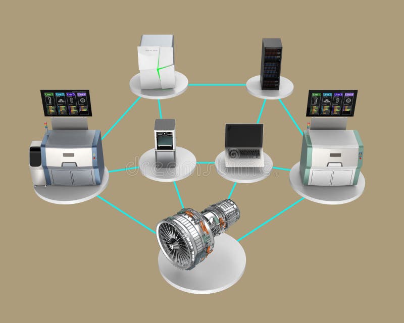 Smart Factory Equip with AGVs, 3D Printers and Robotic Arm Stock ... Smart Factory Equip with AGVs, 3D Printers and Robotic Arm Stock ...