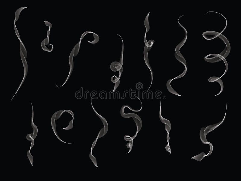 Illustration of smokes stock illustration. Illustration of wave - 21360229