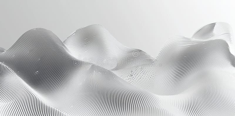 Illustration of Smooth Curve Stack Alignment Repeat Patterns in 3D ...