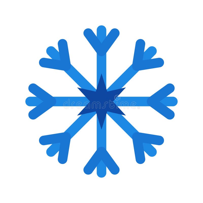 Illustration Snow Flake Icon for Personal and Commercial Use. Stock ...