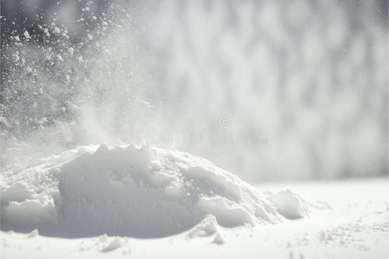 Snow, White Powder Texture, Digital Illustration Painting Artwork Stock ...
