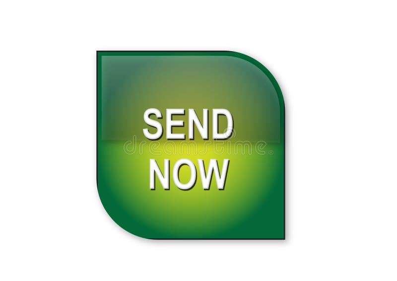 Illustration of Solution Send Now Icon with Colourful Design Stock ...