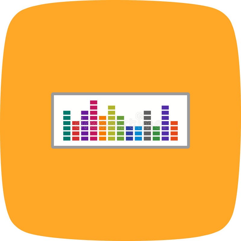 Illustration Sound Beats Icon Stock Illustration - Illustration of flat ...