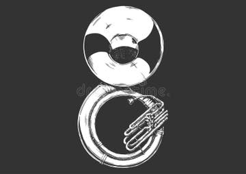 Sousaphone Stock Illustrations – 44 Sousaphone Stock Illustrations ...