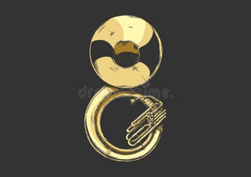 Sousaphone Stock Illustrations – 59 Sousaphone Stock Illustrations ...