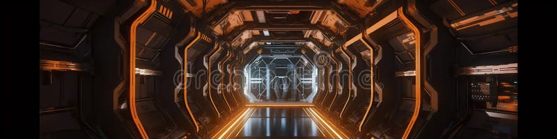 Illustration, Spaceship Background,web Side Headers, Ai Generative ...