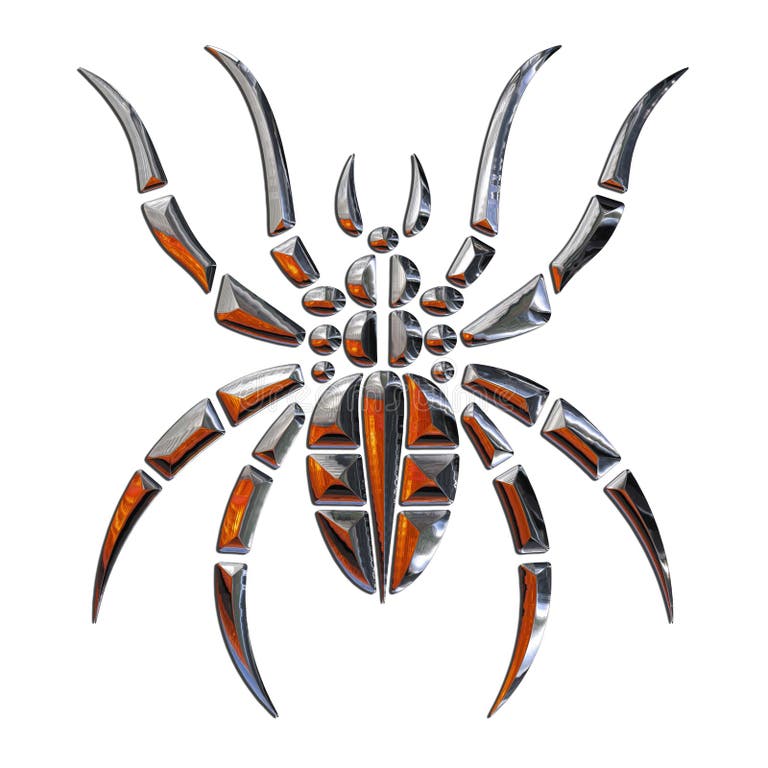 Chrome Spider Stock Illustrations – 243 Chrome Spider Stock ...