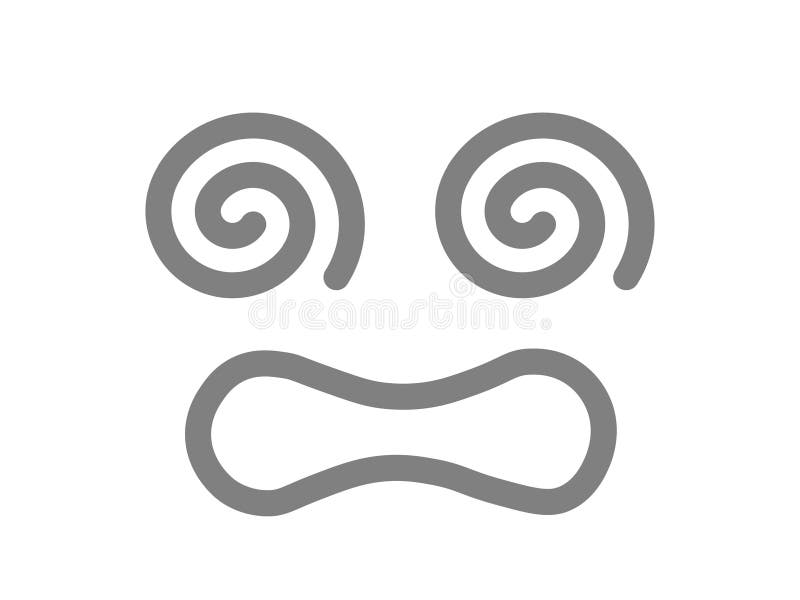 Illustration of Spinning Eyes (round and Round Mark) Stock Vector ...