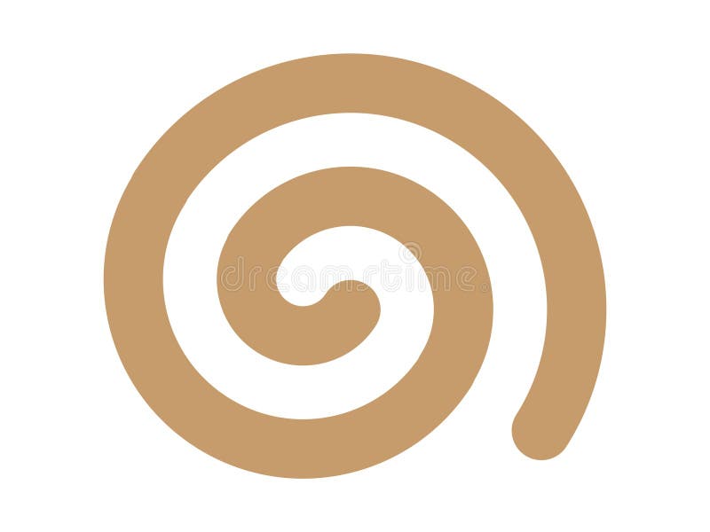 This is an Illustration of a Spiral Icon (swirl Effect Line) Stock ...