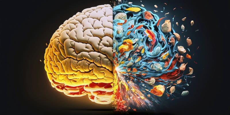 Brain Exploded Stock Illustrations – 36 Brain Exploded Stock ...