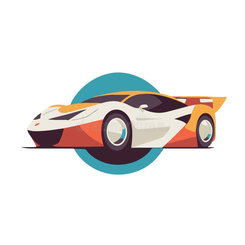 Illustration of Sport Car, Super Car Logo Vector Stock Vector ...