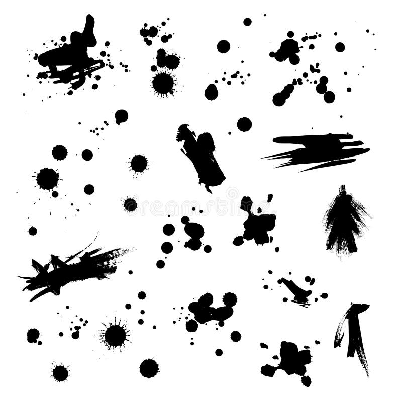 Illustration of Spots Set for Your Design Stock Vector - Illustration ...