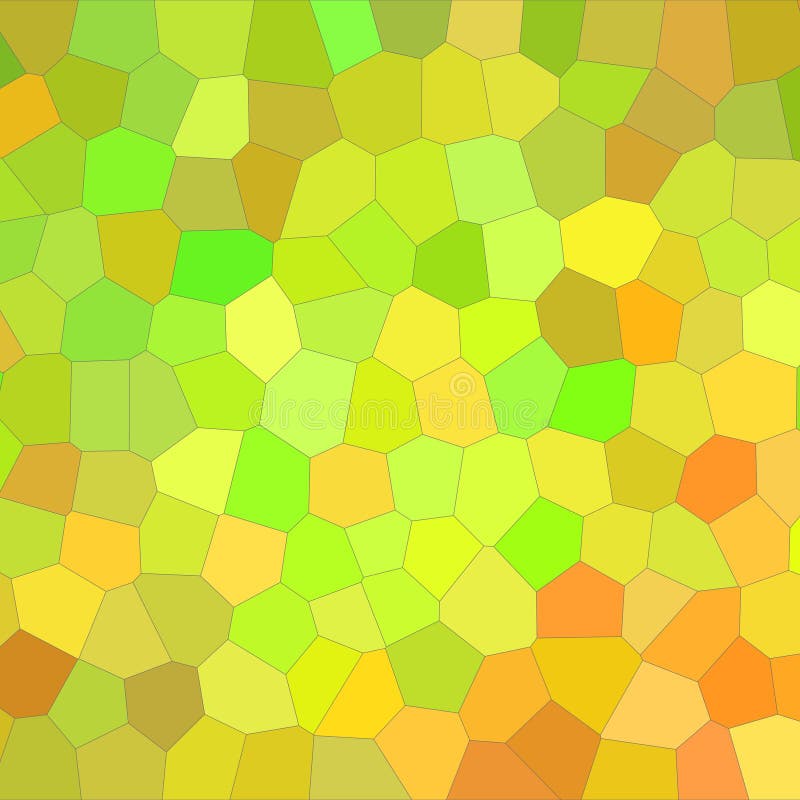 Illustration of Square Lemon Yellow and Red Bright Middle Size Hexagon ...