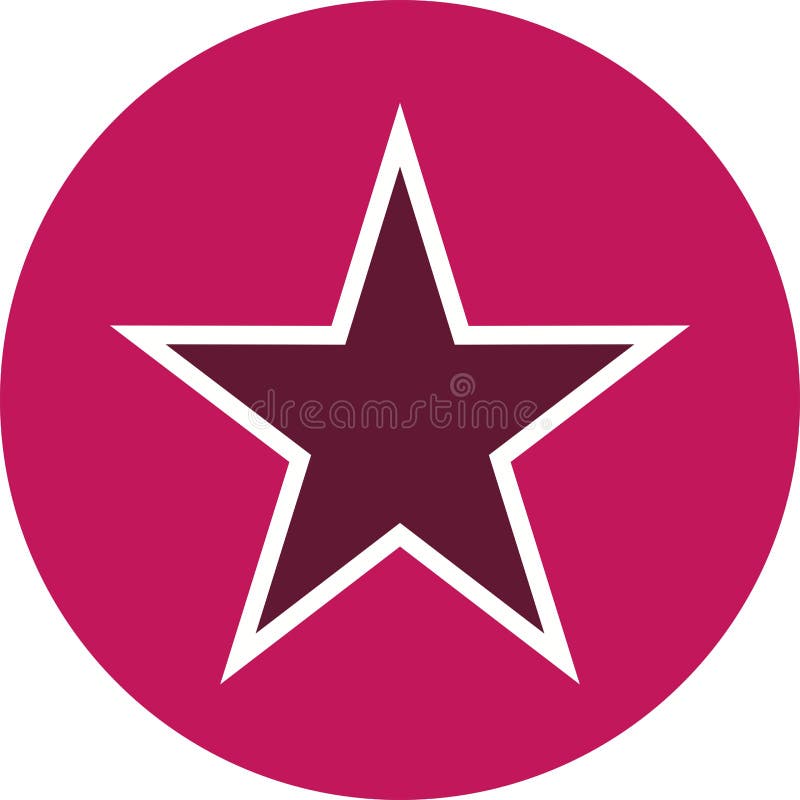 Illustration Star Icon for Personal and Commercial Use. Stock ...