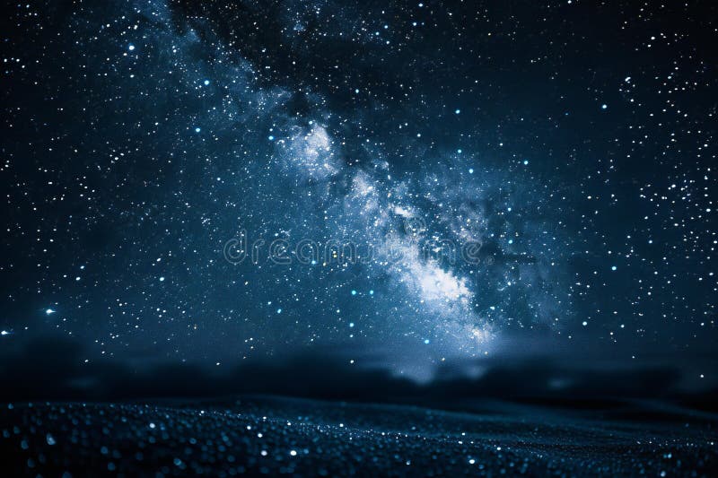 The Starry Night Sky with Some Stars, High Quality, High Resolution ...