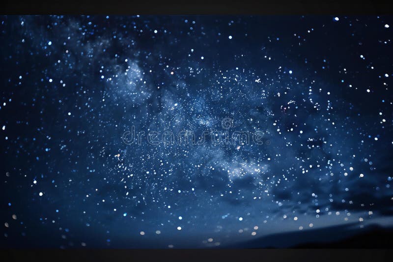 The Starry Night Sky with Some Stars, High Quality, High Resolution ...