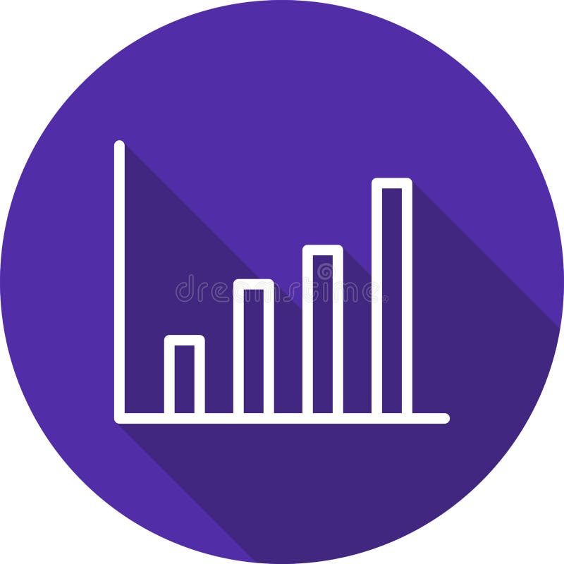 Illustration Statistics Icon for Personal and Commercial Use. Stock ...