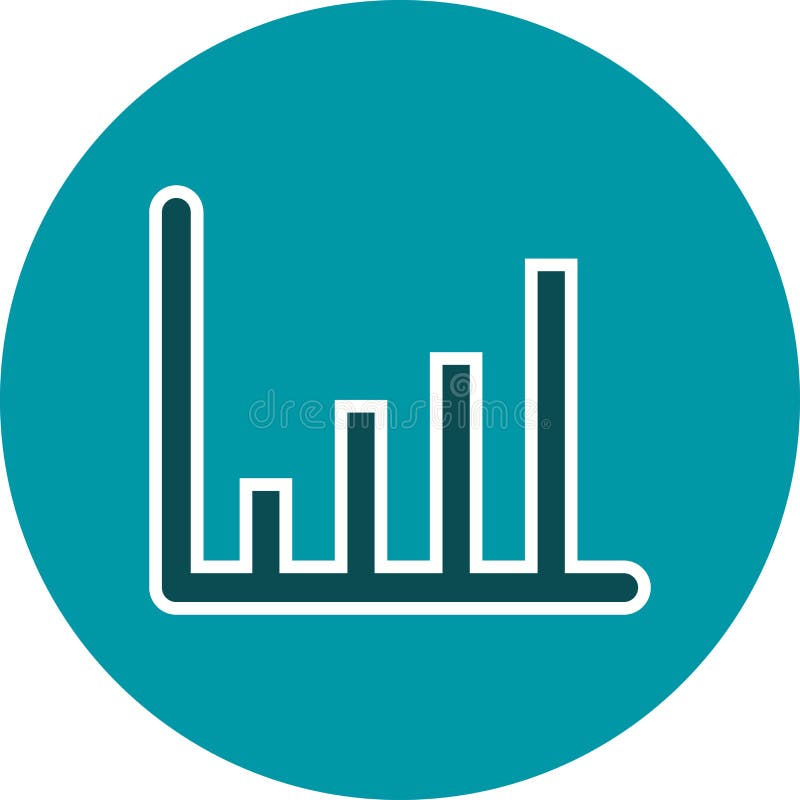 Illustration Statistics Icon for Personal and Commercial Use. Stock ...
