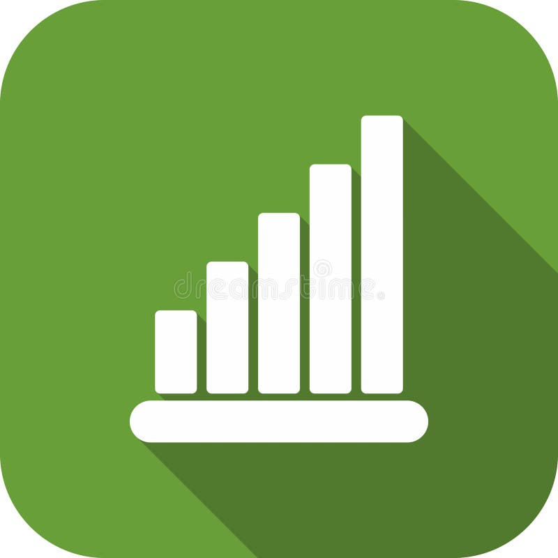 Illustration Statistics Icon for Personal and Commercial Use. Stock ...
