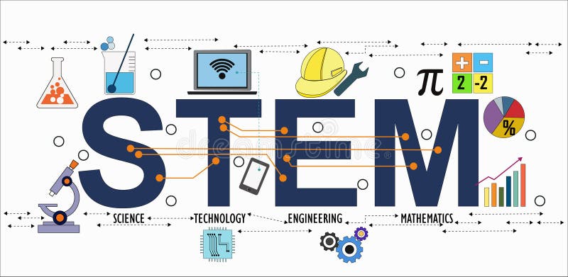 Stem Typography Stock Illustrations – 1,762 Stem Typography Stock ...