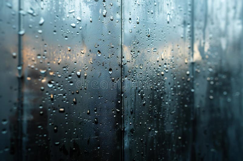 Stippling of a Smooth, Reflective Grey Metal Surface with Subtle ...