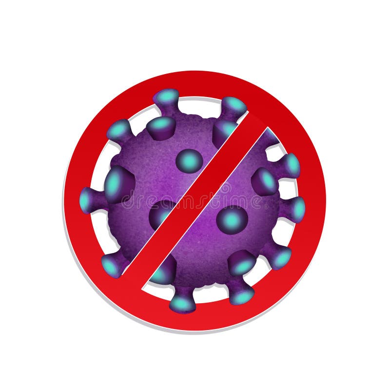 Illustration of Stop Infection Coronavirus Stock Illustration ...
