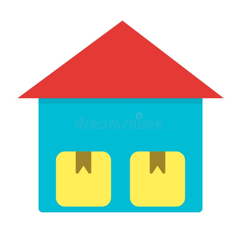 Illustration Storage Unit Icon for Personal and Commercial Use. Stock ...