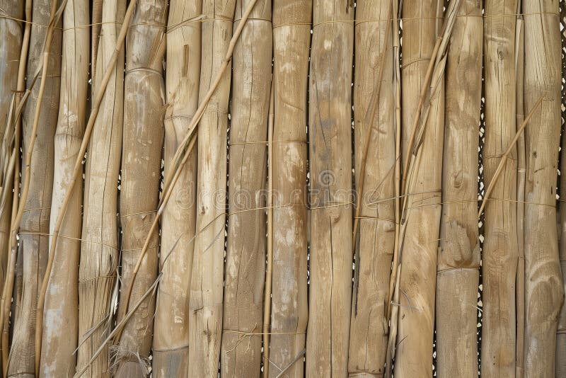 Illustration of Straw Wall Texture. Generative AI Stock Illustration ...
