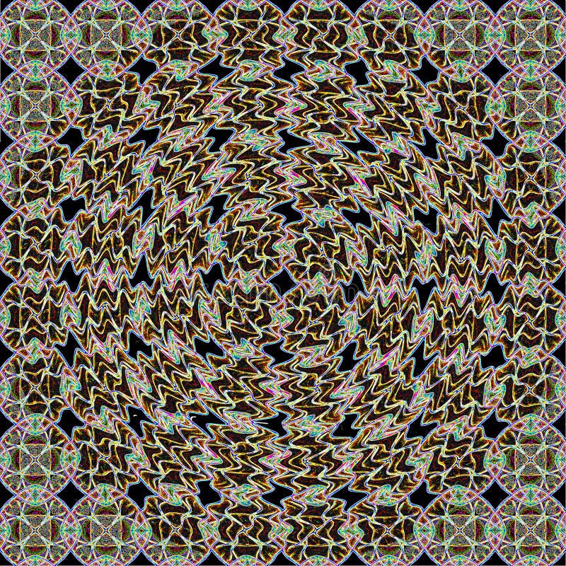 Abstract Geometric-structural Pattern Stock Illustration - Illustration ...