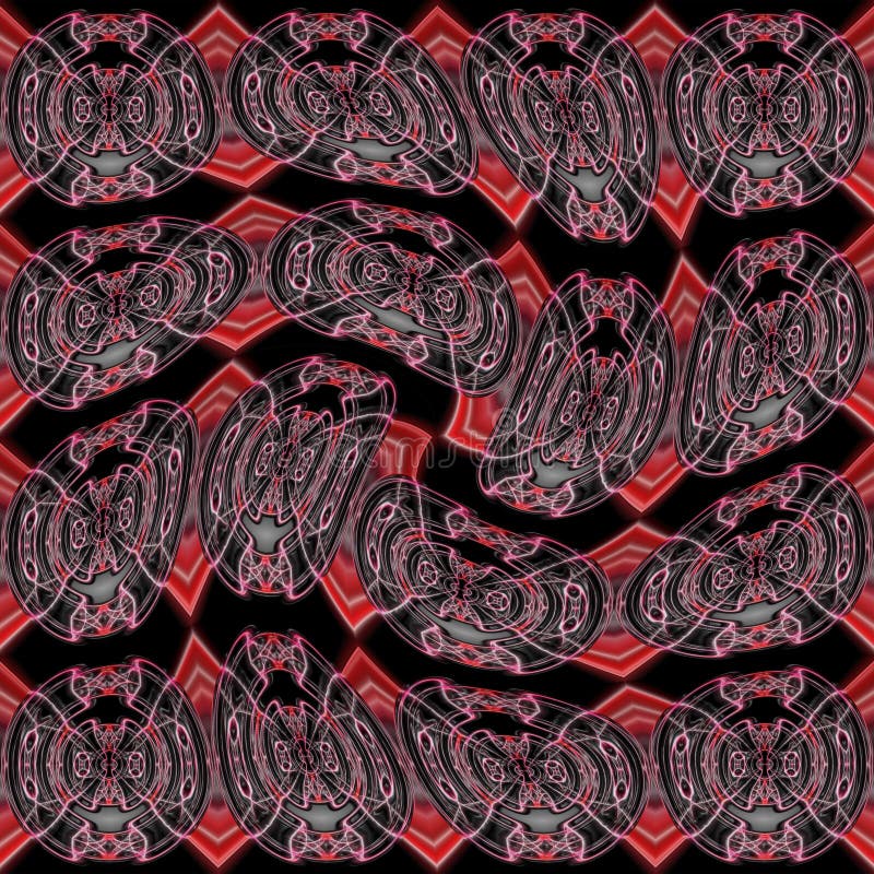 Abstract Geometric-structural Pattern Stock Illustration - Illustration ...