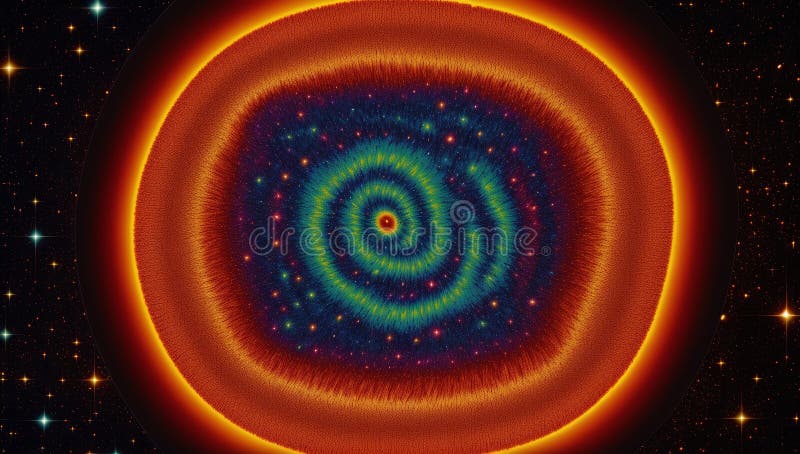 An Illustration of a Stunningly Realistic Image of a Spiral in Space AI ...