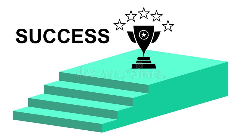 Concept of success stock illustration. Illustration of professional ...