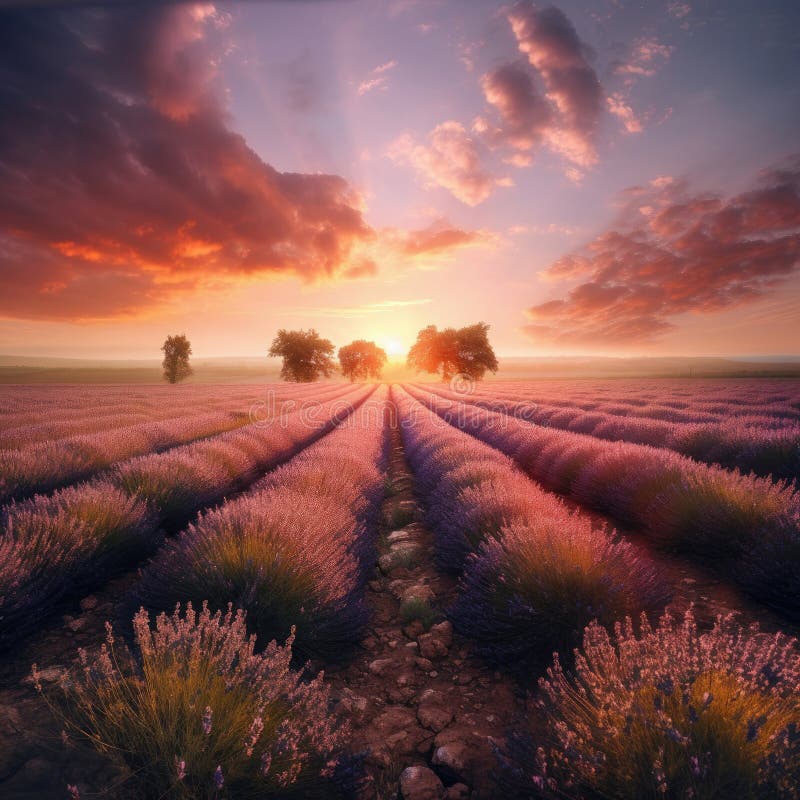 Dawn Over Field Stock Illustrations – 599 Dawn Over Field Stock ...