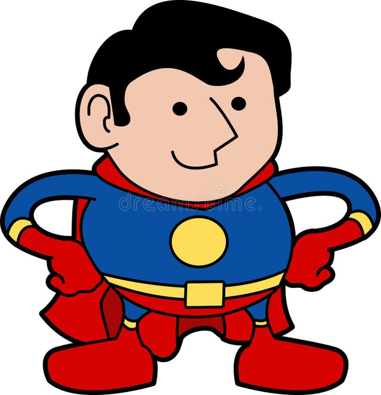Smiling Superhero Male Person Stock Illustrations – 808 Smiling ...