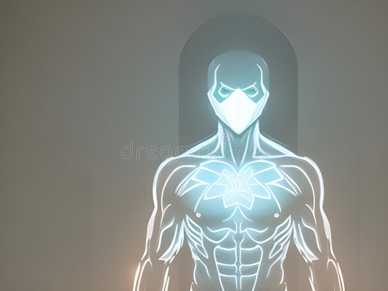 Illustration of a Superhero with a Magic Power, AI Generated Stock ...