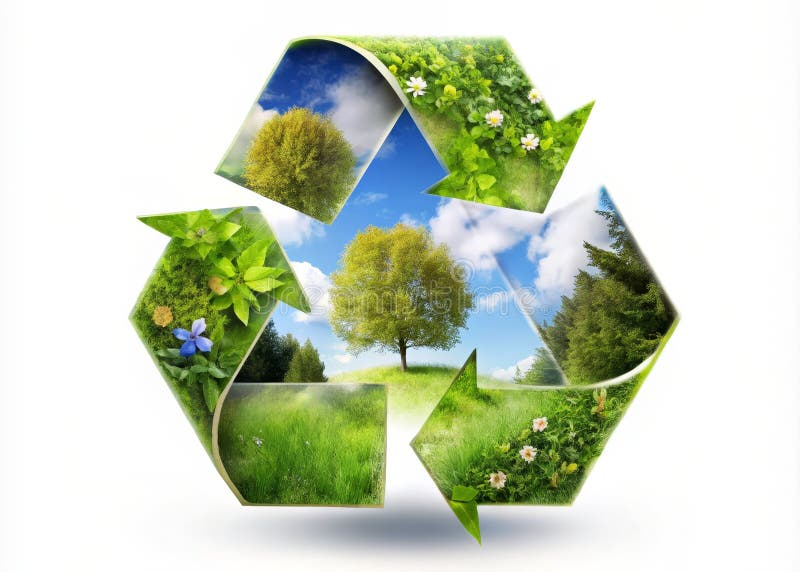 Illustration of Sustainable Development Emphasizes the Harmony between ...