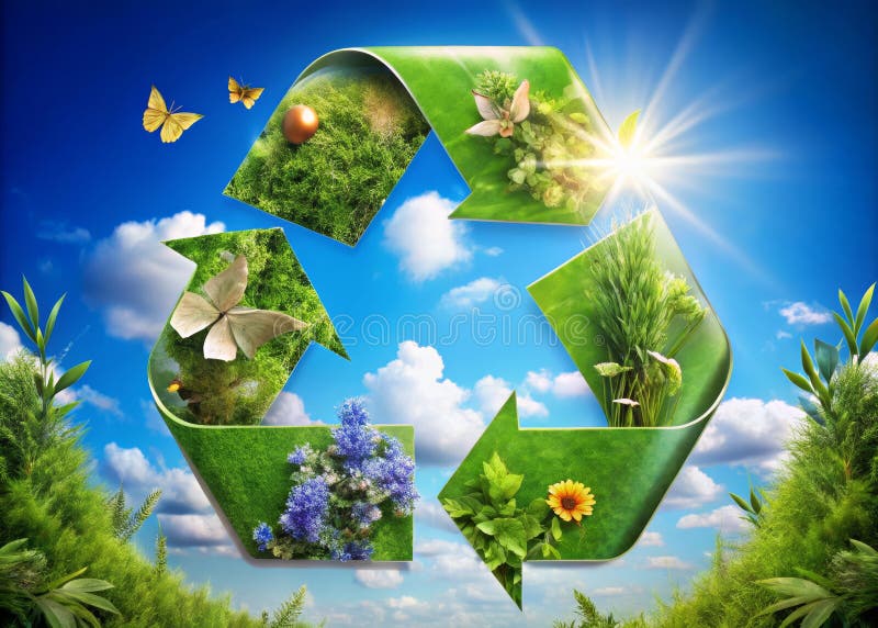 Illustration of Sustainable Development Emphasizes the Harmony between ...