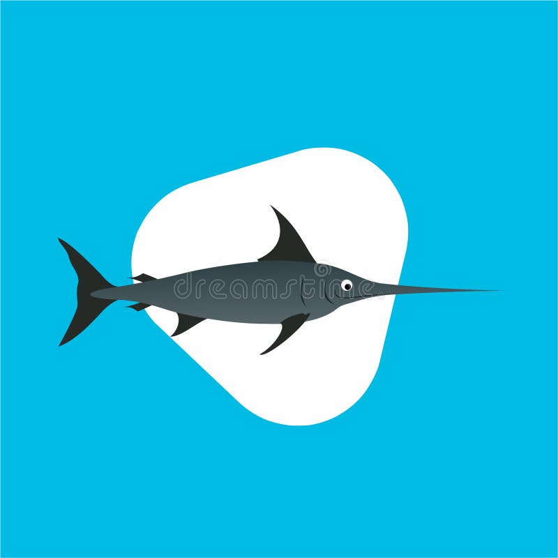 Cartoon Swordfish Character Stock Illustrations – 328 Cartoon Swordfish ...