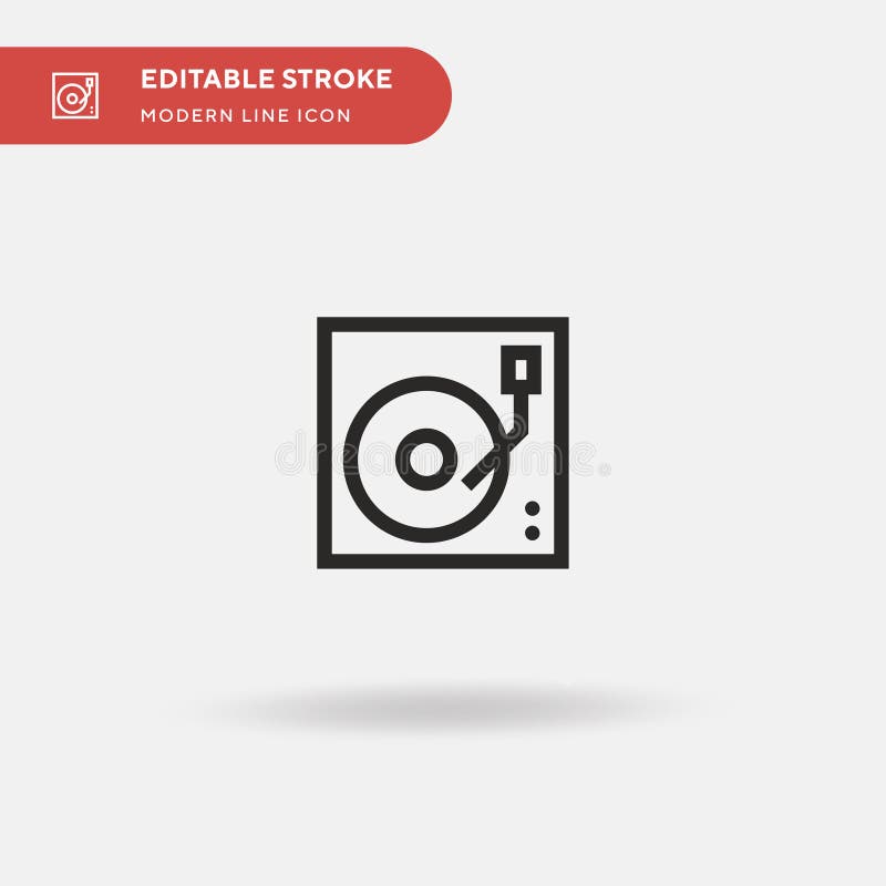 Lp Simple Vector Icon. Illustration Symbol Design Template for Web ...