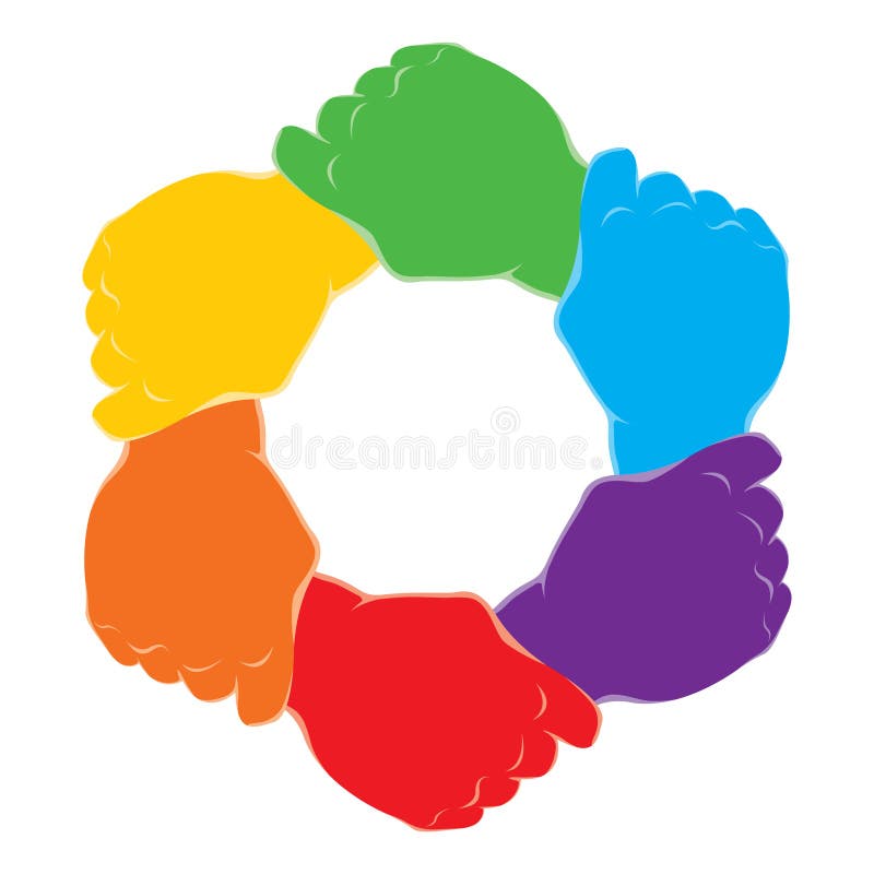 Interlocking Hands Stock Illustrations – 1,113 Interlocking Hands Stock ...