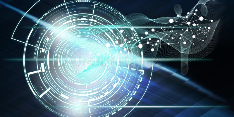 Concept of technology stock illustration. Illustration of computer ...