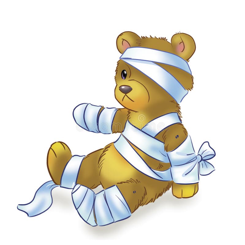 Hurt Teddy Bear Stock Illustrations – 118 Hurt Teddy Bear Stock ...